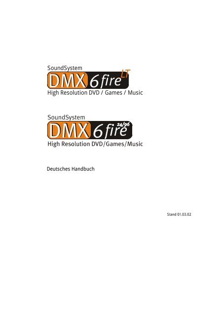 DMX 6fire 24/96 - Terratec