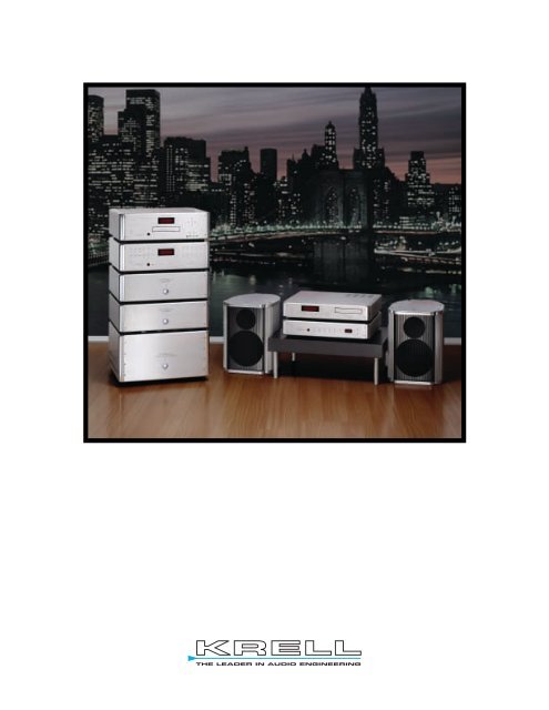 The KAV Series: Continuing a Tradition of ... - Krell Industries