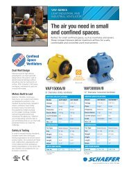 Americ Confined Space Ventilator VAF3000A&B Models Manual