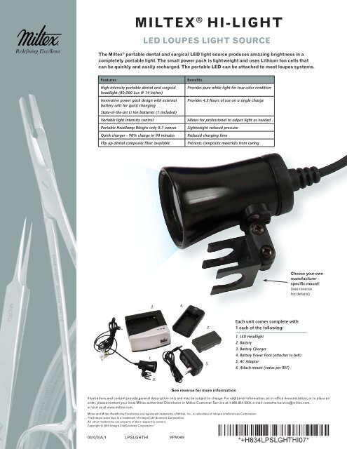 miltexÂ® hi-light - Integra Miltex