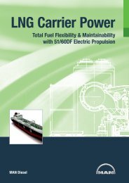 RK270 Marine Diesel Engine - MAN Diesel & Turbo