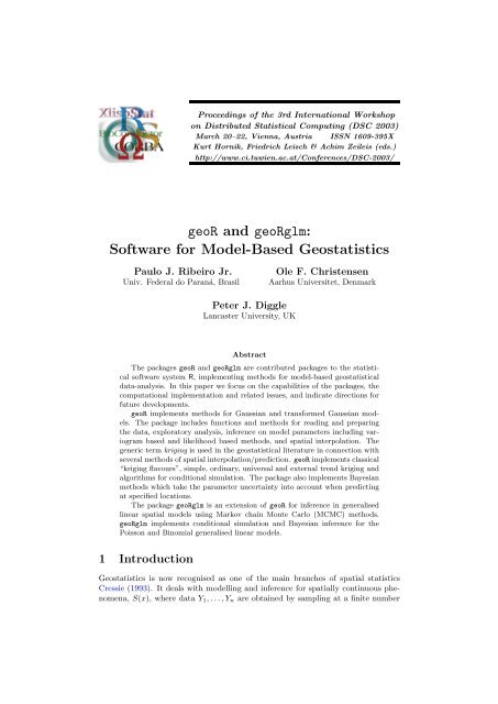 paper - The R Project for Statistical Computing
