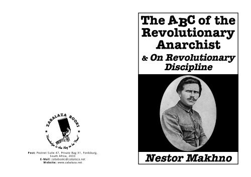 The ABC of the Revolutionary Anarchist and On ... - Zabalaza Books