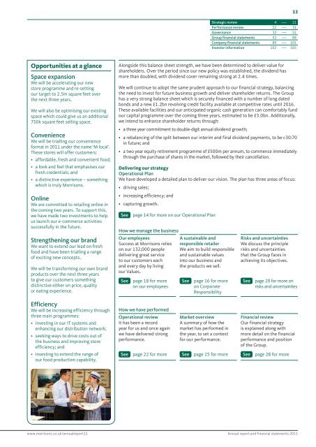 12 Chief Executive’s bu