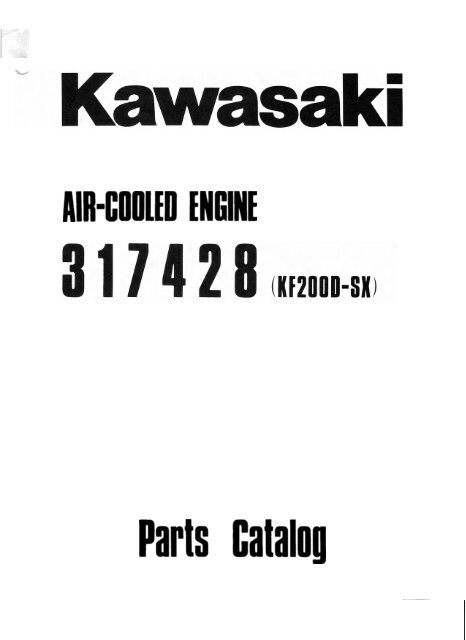 Kawasaki KF200D Parts List