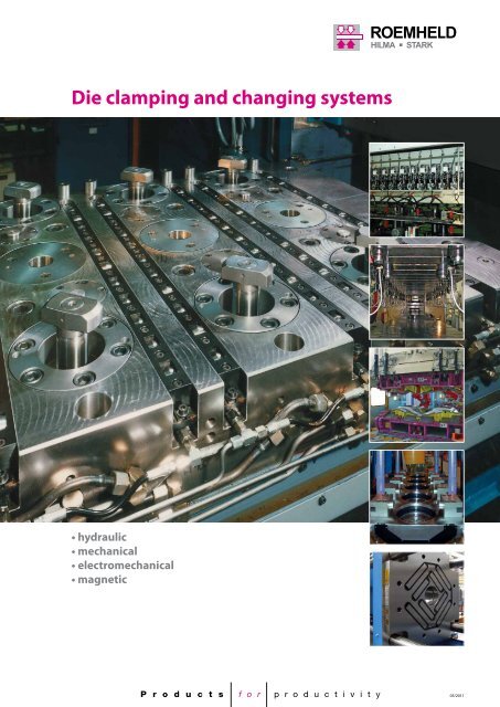 Die clamping and changing systems