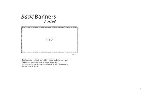 Basic Banners - Spartan Custom