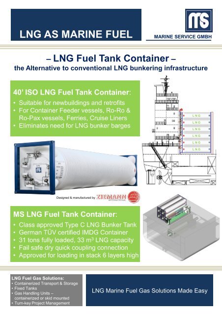 LNG Fuel Tank Container - Marine Service GmbH