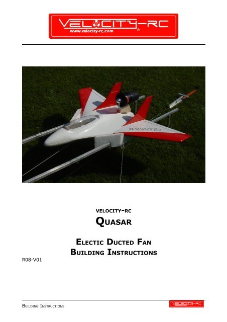 Quasar Building Instructions - Velocity-RC.com
