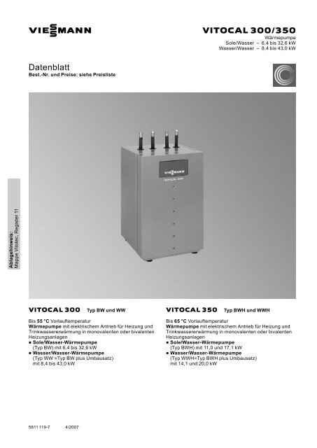 Viessmann Vitocal 300