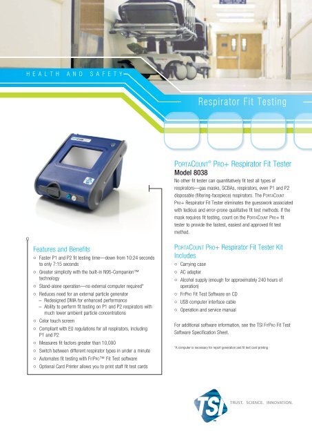 PortaCountPro+ Model 8038