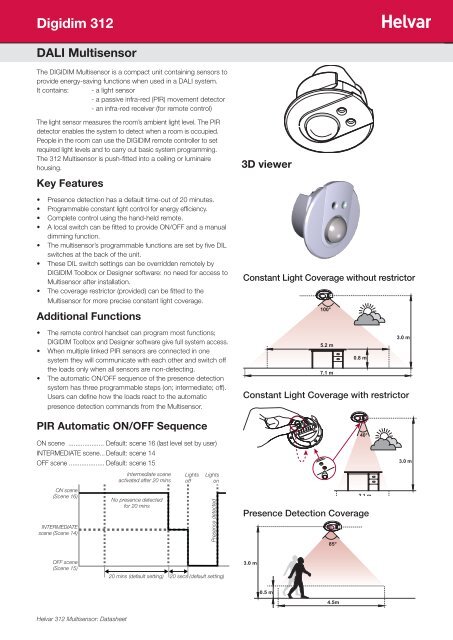 Digidim 312 - Helvar