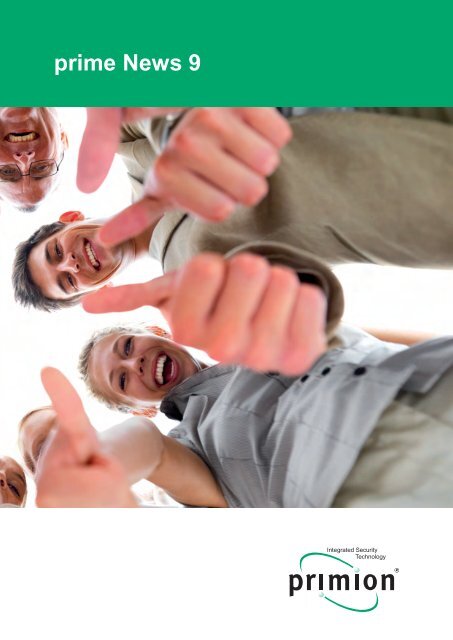prime News 9_E.indd - primion Technology AG