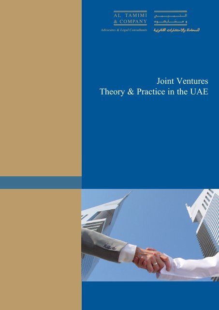 Joint Ventures - Theory & Practice in the UAE.pdf - Italian Industry ...