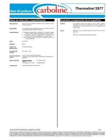 Phenoline® 310 - Carboline