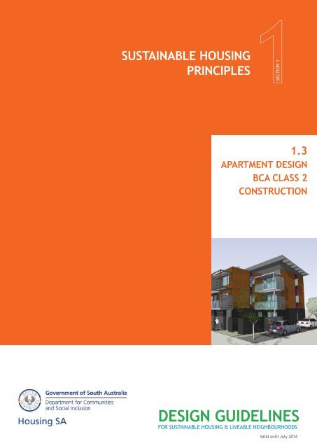 1.3 Apartment Design - BCA Class 2 ... - DCSI - SA.Gov.au