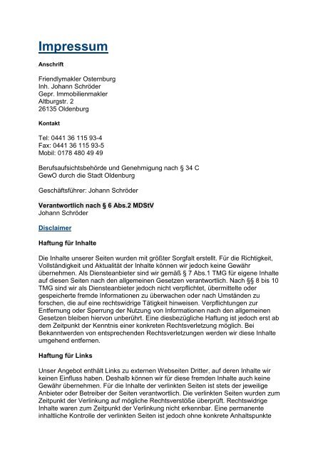 Impressum als PDF