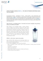 aptar pharma's preservative-free multidose dispenser osd