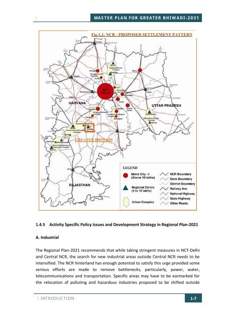 | MASTER PLAN FOR GREATER