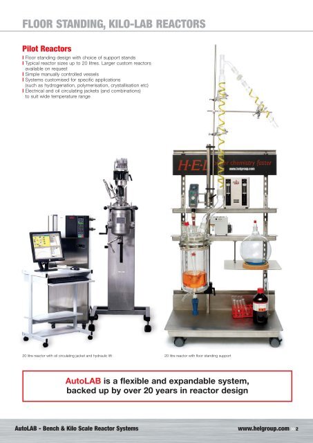 BENCH SCALE REACTORS