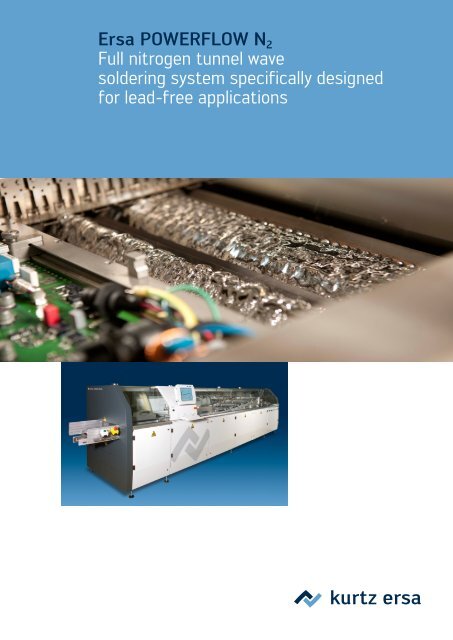 Ersa POWERFLOW N2 Full nitrogen tunnel wave ... - Packtronic