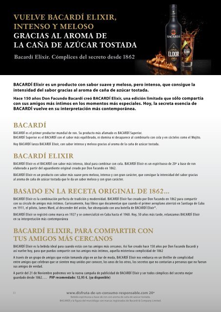 Bacardi Elixir - scoop