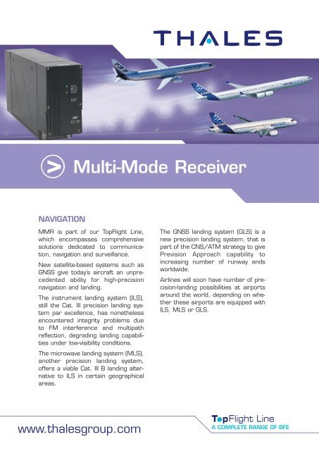 multi-mode receiver navigation