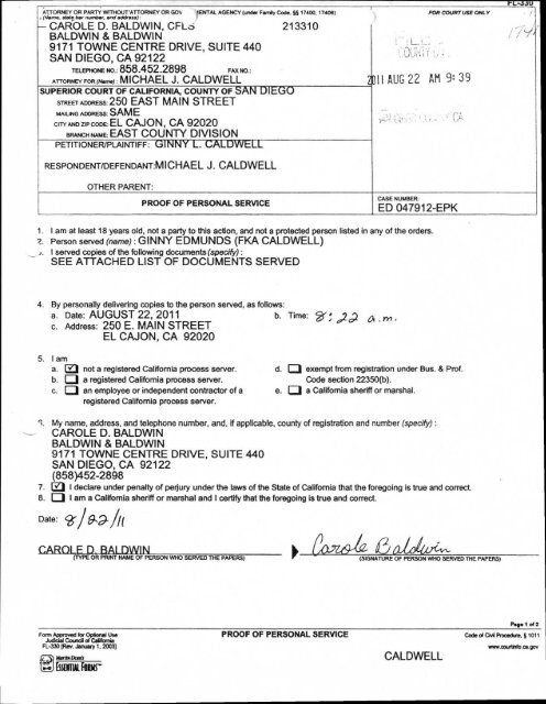 Petitioner Request for Production of Documents