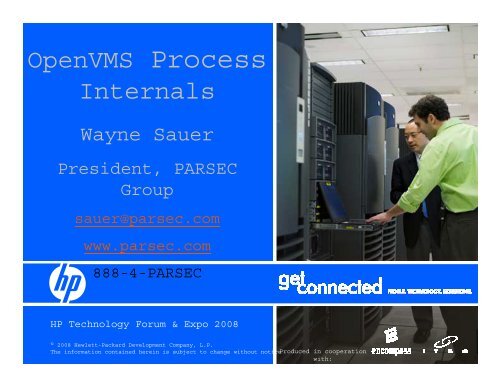 OpenVMS Process Internals - PARSEC Group
