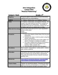 Arts Integration Lesson Plan Pendulum Painting Subject: Science ...