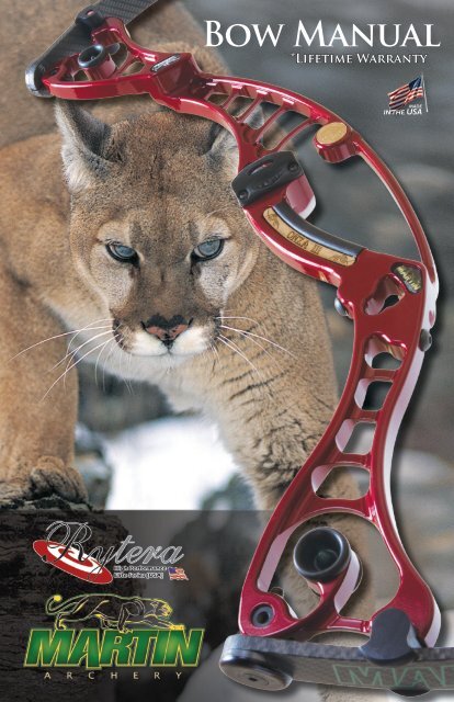 Bow Manual - Martin Archery