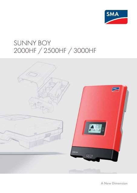 Sunny Boy 2000HF / 2500HF / 3000HF - DulasMHH