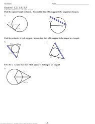 Tangent Ratio Classwork Worksheet - SD43