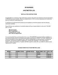 SR MARINER - SR Instruments, Inc.