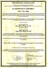 BRE Certification Limited & LPCB EC Certificate Of Conformity