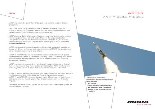 Aster PDF - MBDA