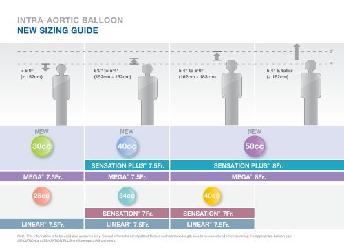 INTRA-AORTIC BALLOON NEW SIZING GUIDE
