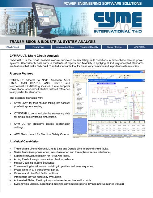Software Brochure - Cyme International