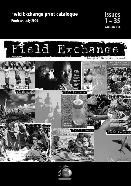 printed catalogue - Field Exchange - Emergency Nutrition Network