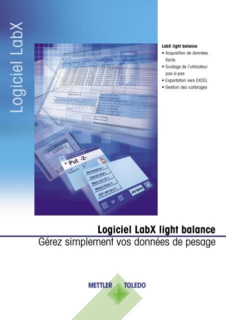 Logiciel LabX light balance - METTLER TOLEDO