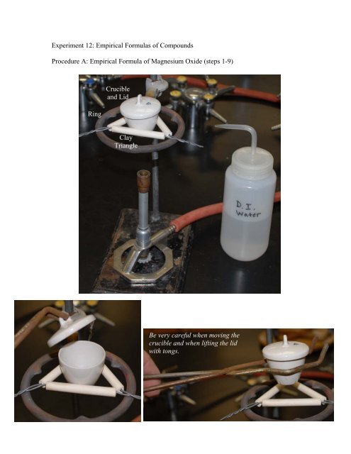 Empirical Formula Lab
