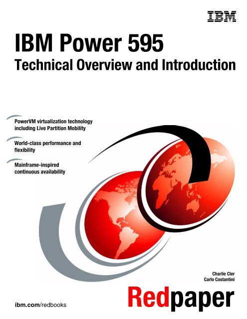 IBM Power 595 Technical Overview and Introduction - IBM Redbooks