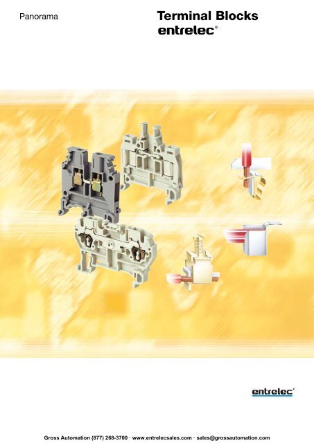 Terminal Blocks Panorama - Entrelec