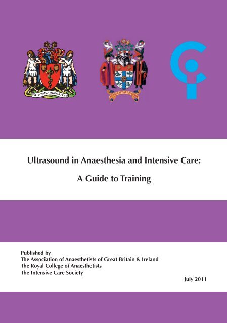 Ultrasound in Anaesthesia and Intensive Care - A Guide to ... - aagbi