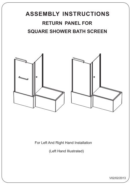 Installation Guide - Victoria Plumb