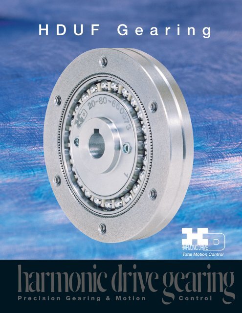 hduf.pdf - Harmonic Drive LLC