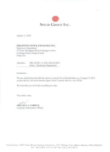 Untitled - the solid group inc website