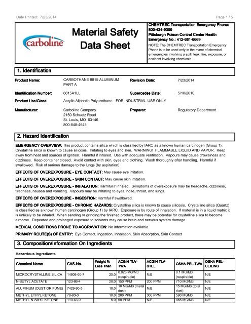Carbothane 8815 - Carboline
