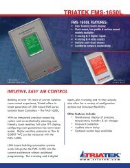 Triatek VV Series Venturi Valve - Ingenuity IEQ