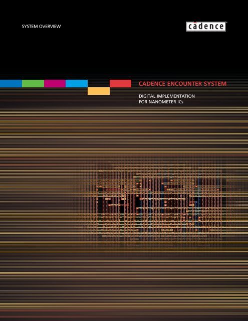 Encounter digital IC design platform brochure - Cadence - Cadence ...